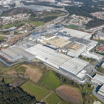 Fabryka w Lousado z ISCC PLUS